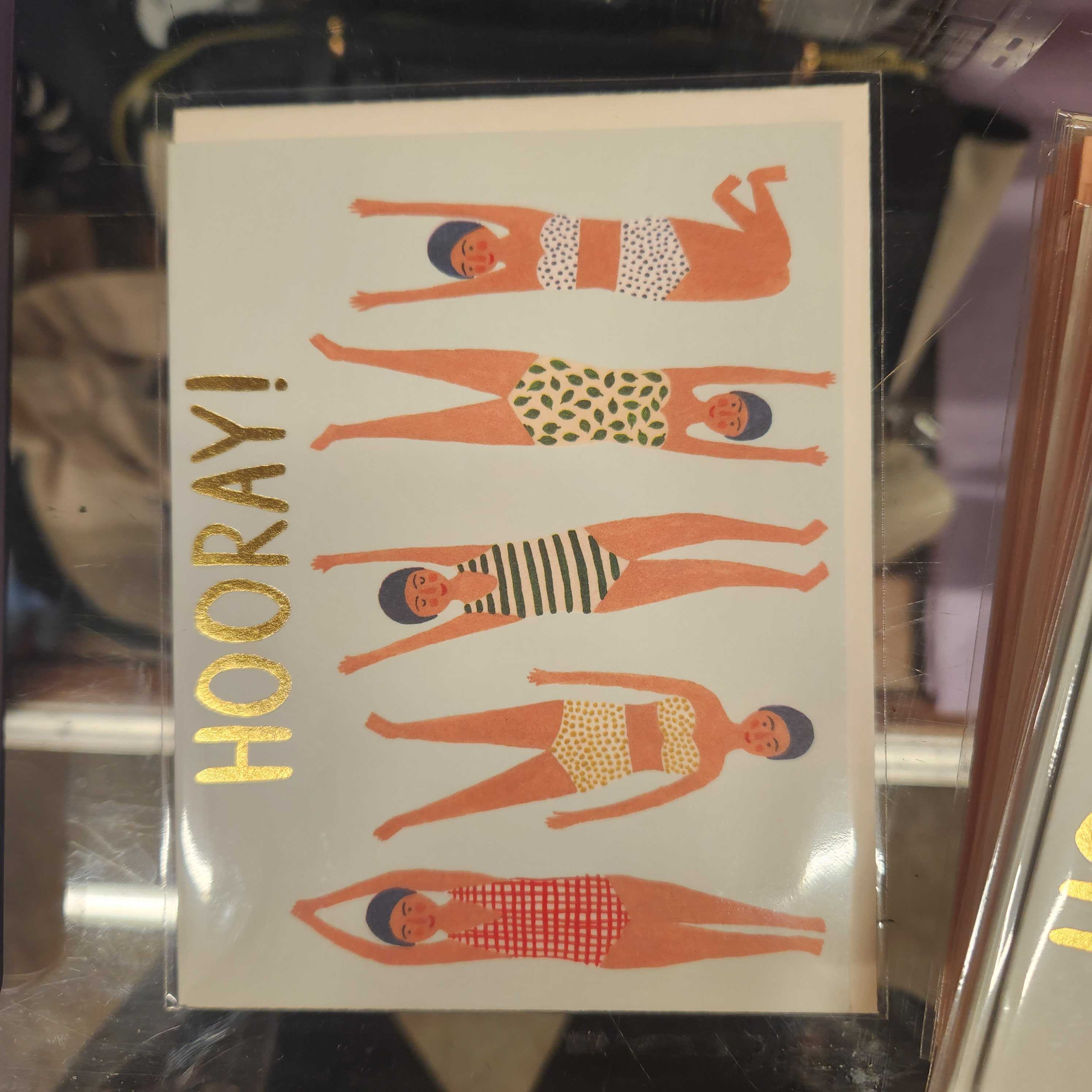 Hooray Greeting Card – She Loves Me