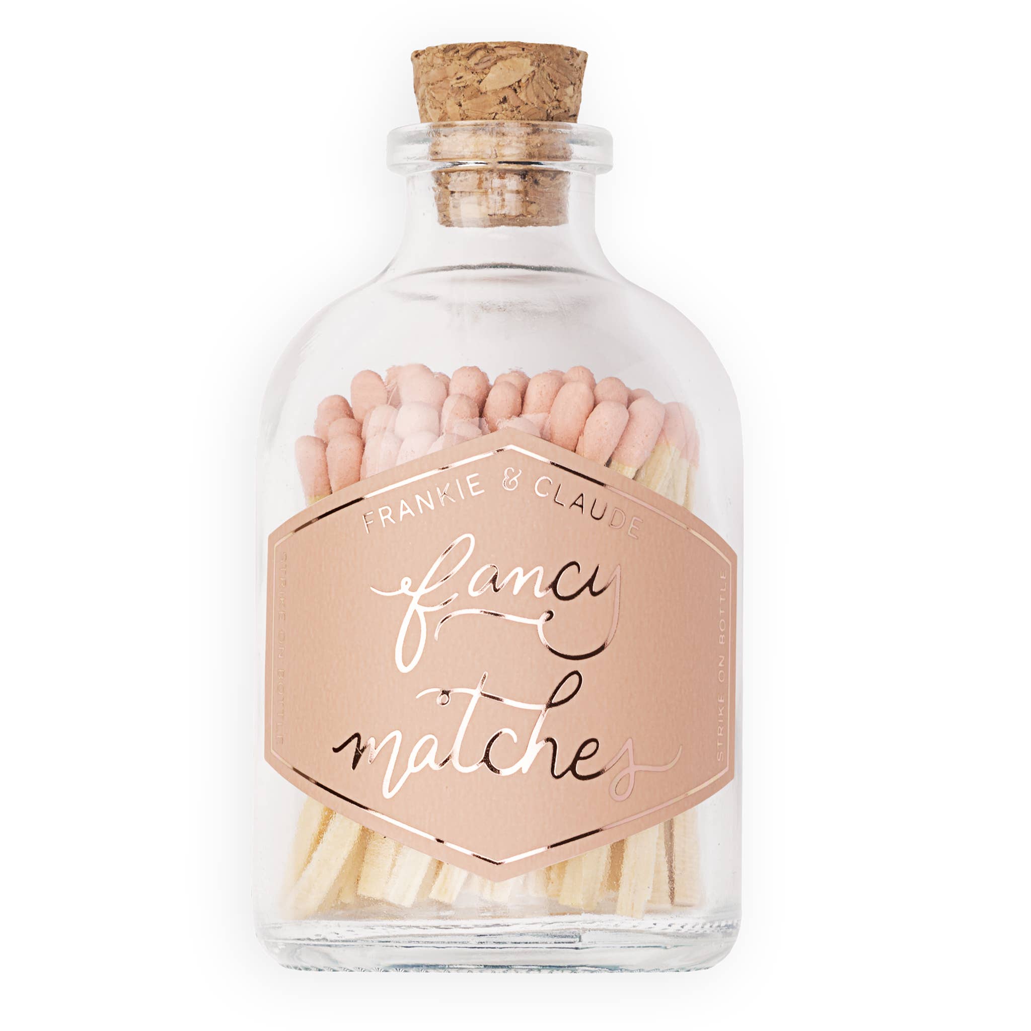 Frankie & Claude - Fancy Matches: Sand Small Match Jar – She Loves Me